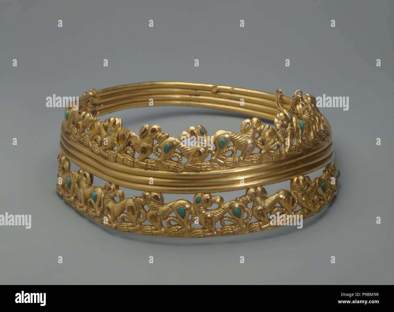 Neck ring. Museum: State Hermitage, St. Petersburg Stock Photo - Alamy