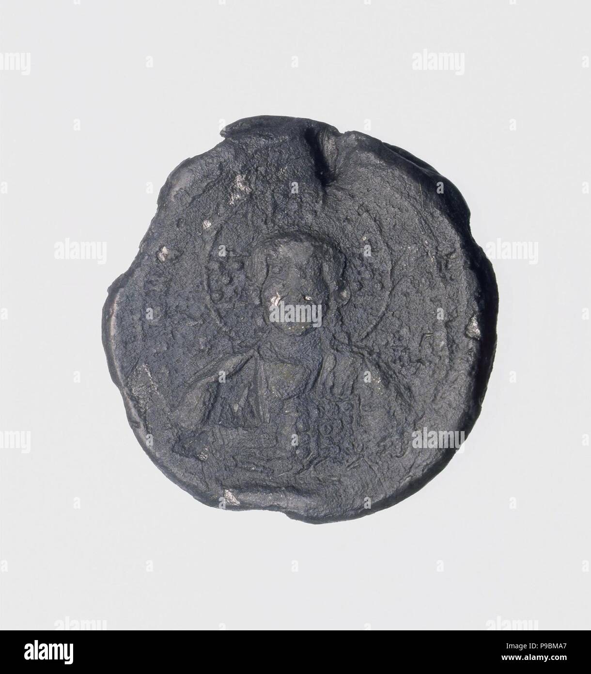 Lead Seal of Byzantine emperor Constantine IX Monomachos. Museum: State ...