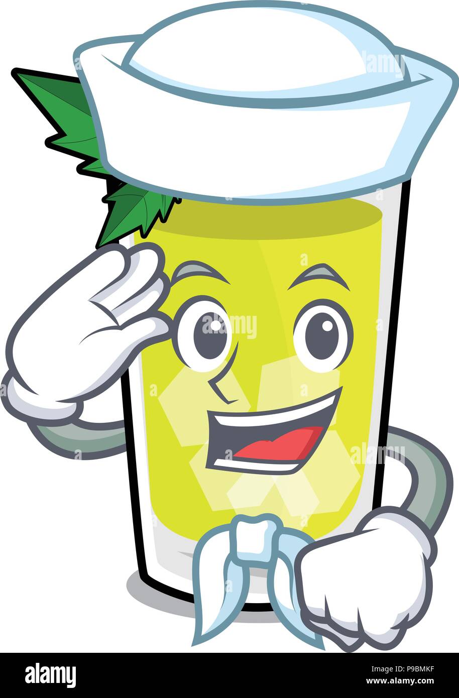 Sailor mint julep character cartoon Stock Vector Image & Art - Alamy