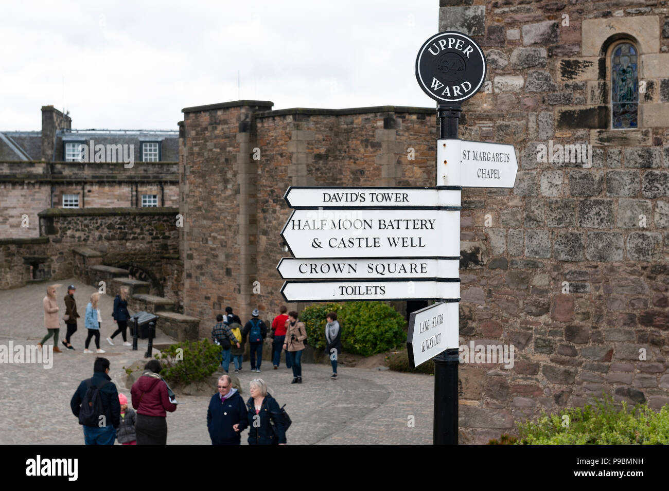 Inside Edinburgh Castle High Resolution Stock Photography and Images ...