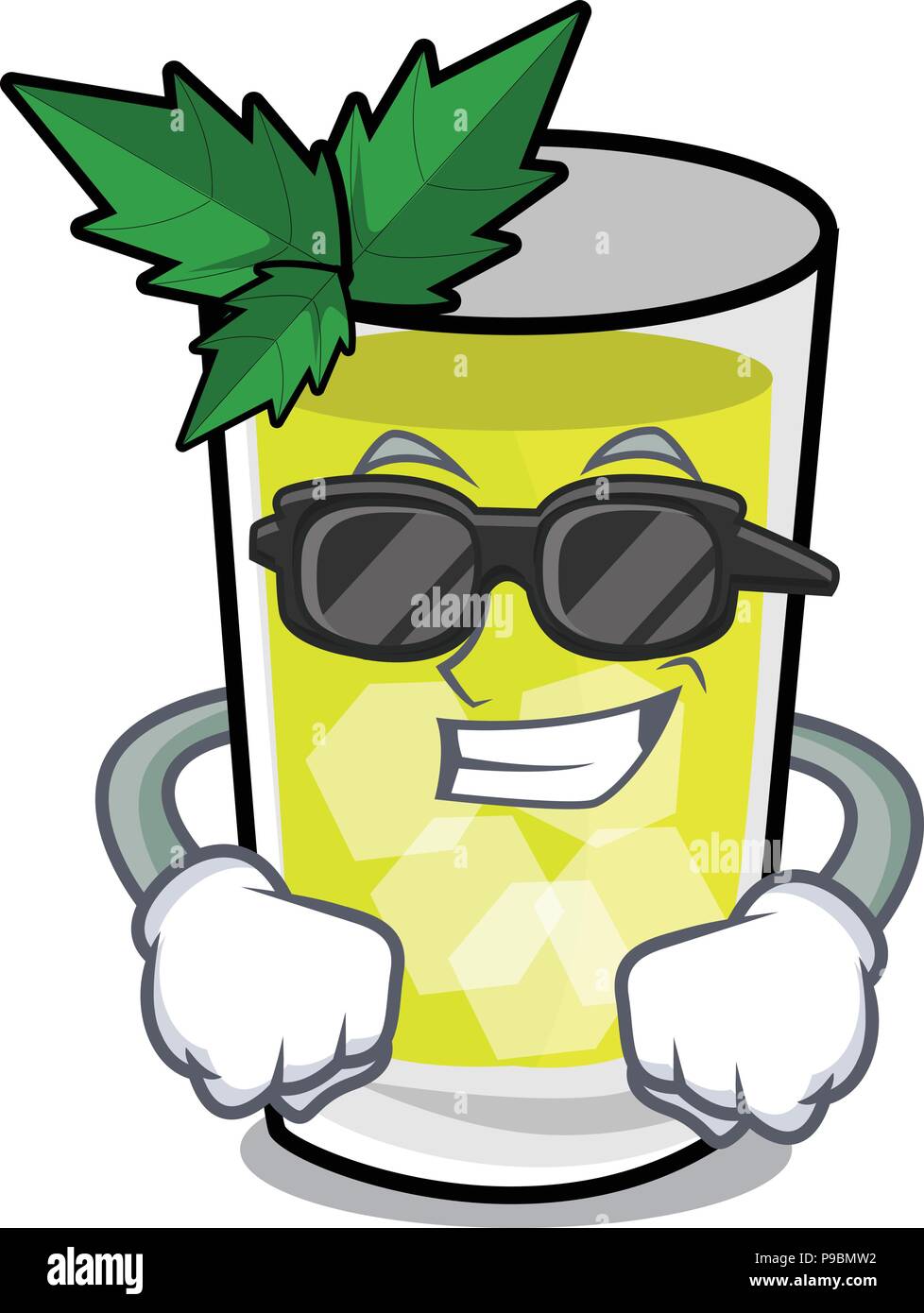 Super cool mint julep character cartoon Stock Vector Image & Art - Alamy
