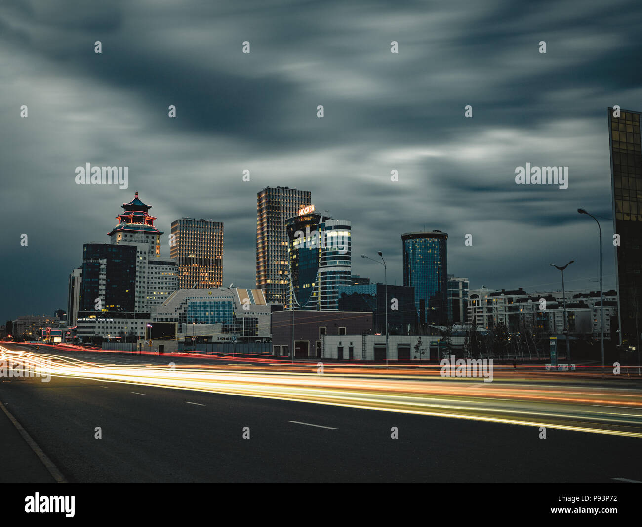Astana kazakhstan traffic hi-res stock photography and images - Alamy