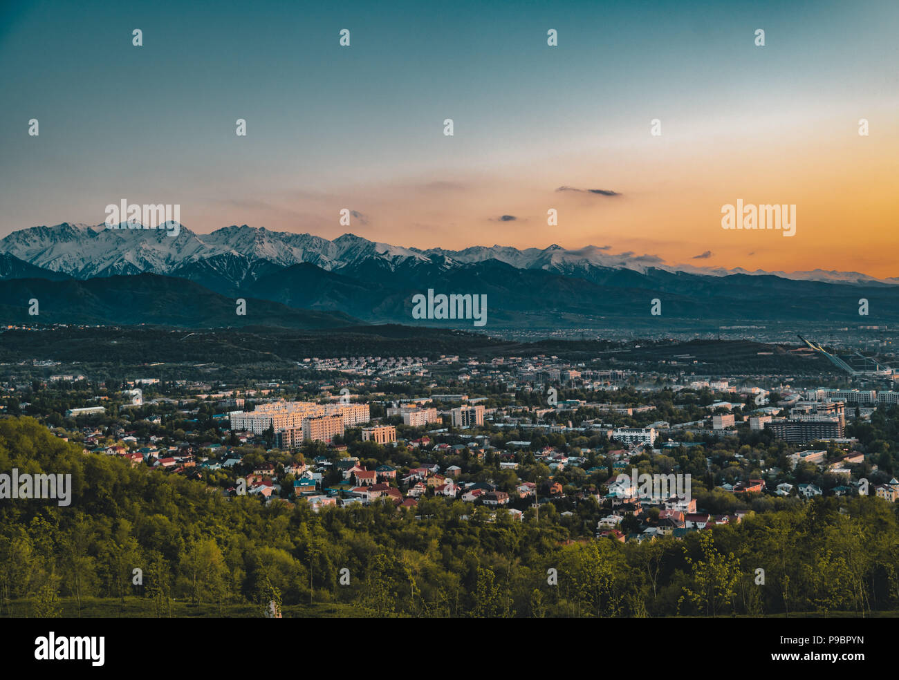 Kazakhstan city scape hi-res stock photography and images - Alamy