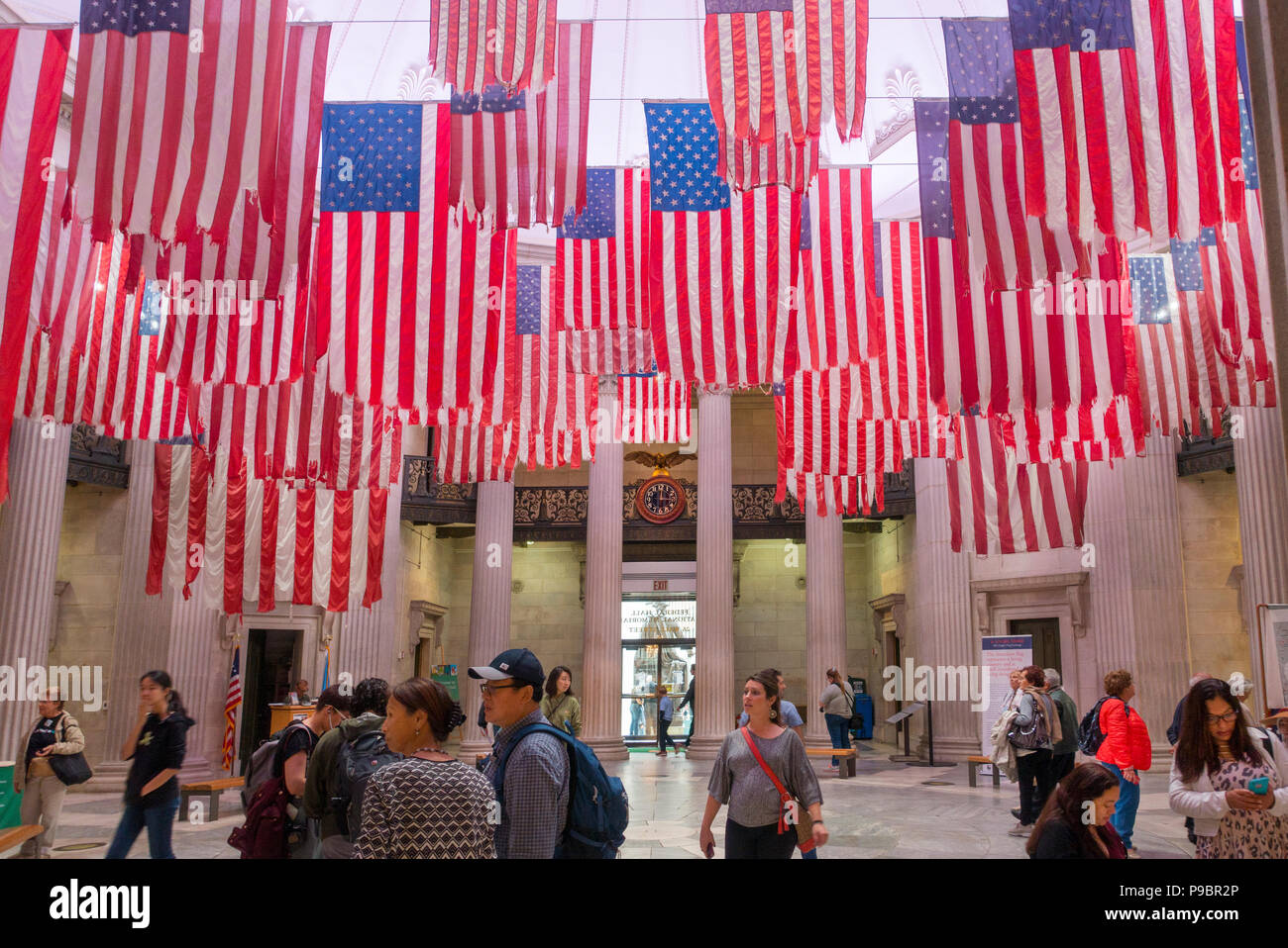 Federal Hall building in lower Manhattan New York City Stock Photo - Alamy
