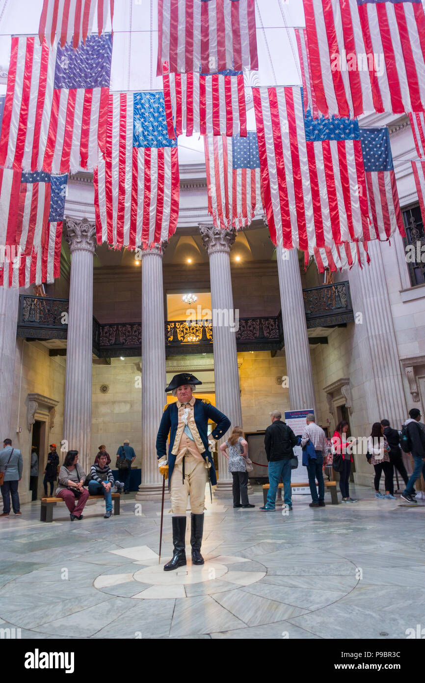 Federal Hall building in lower Manhattan New York City Stock Photo - Alamy