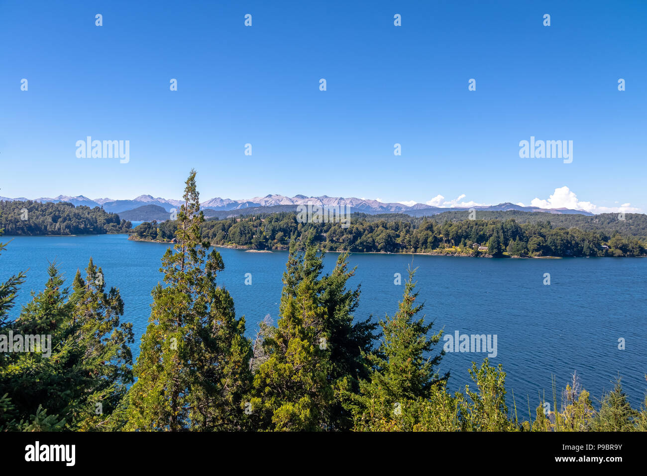 Moreno Lake view at Circuito Chico - Bariloche, Patagonia, Argentina ...