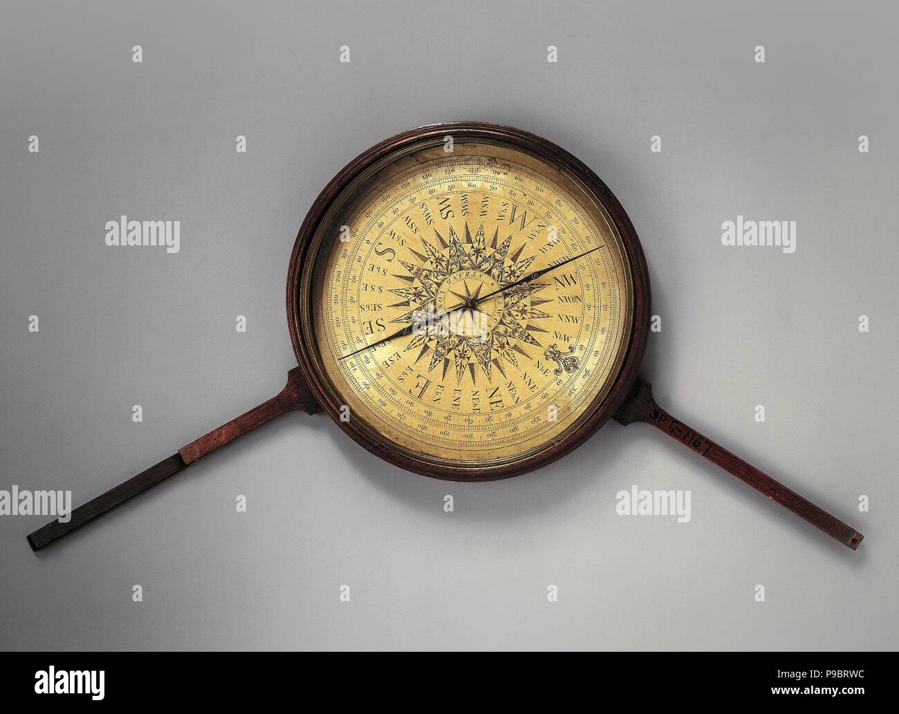 Ship Compass. Museum: State Hermitage, St. Petersburg Stock Photo - Alamy