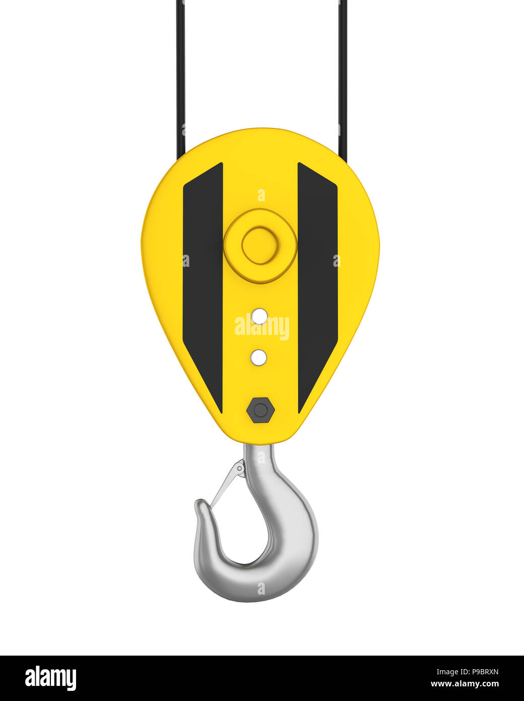 Crane hoisting Cut Out Stock Images & Pictures - Alamy