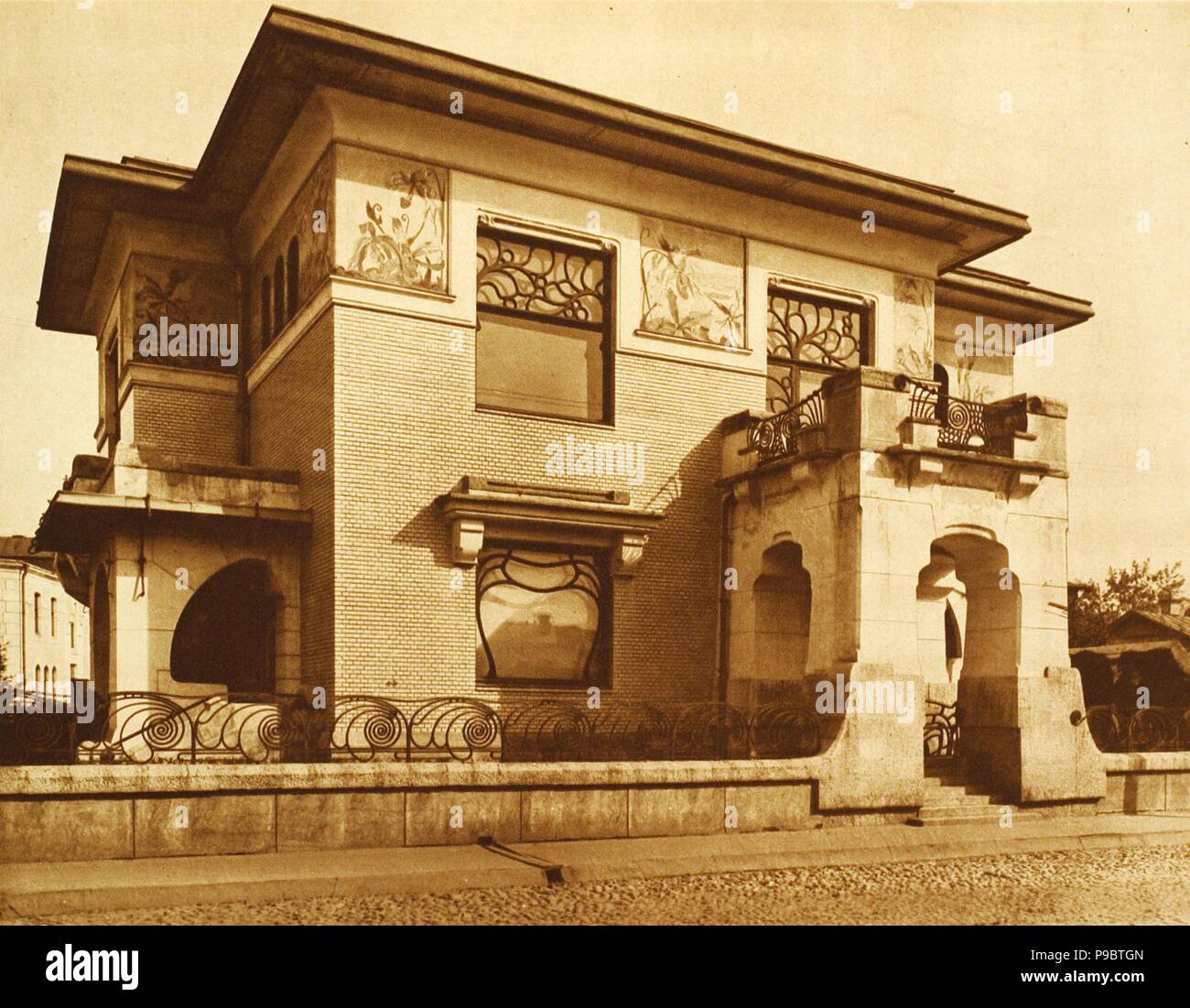 The Ryabushinsky House at Malaya Nikitskaya in Moscow. Museum: Russian ...