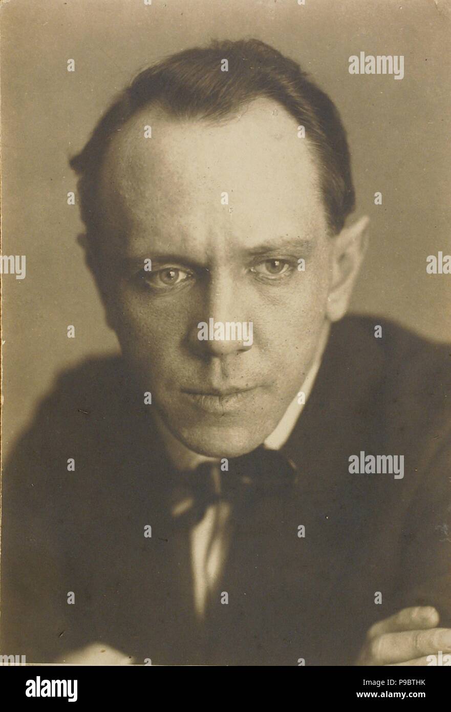 Portrait of the actor, director and author Mikhail Chekhov (1891-1955 ...