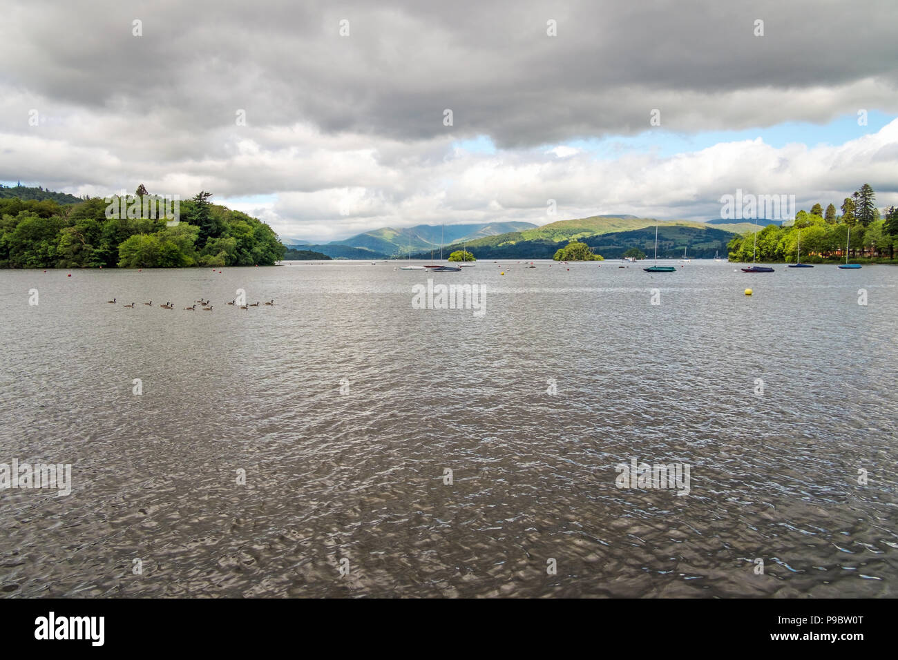 Bowness on windermere view hi-res stock photography and images - Alamy