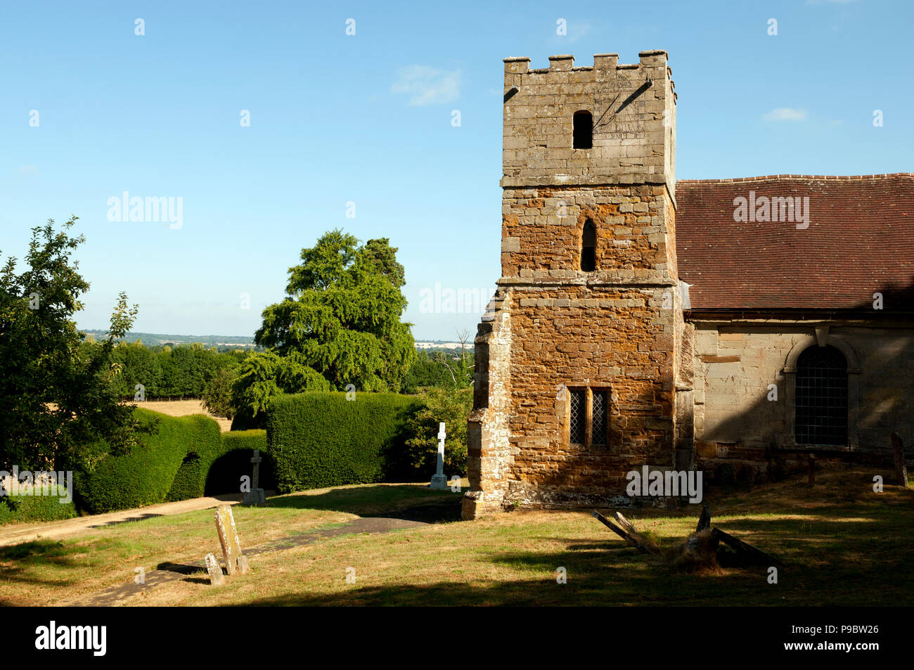 St. Nicholas Church, Loxley, Warwickshire, England, UK Stock Photo - Alamy