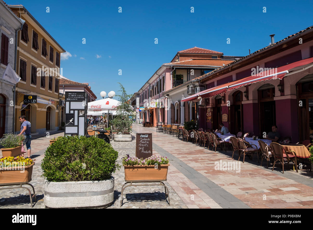 Albania, Shkoder, old town, daily life Stock Photo - Alamy