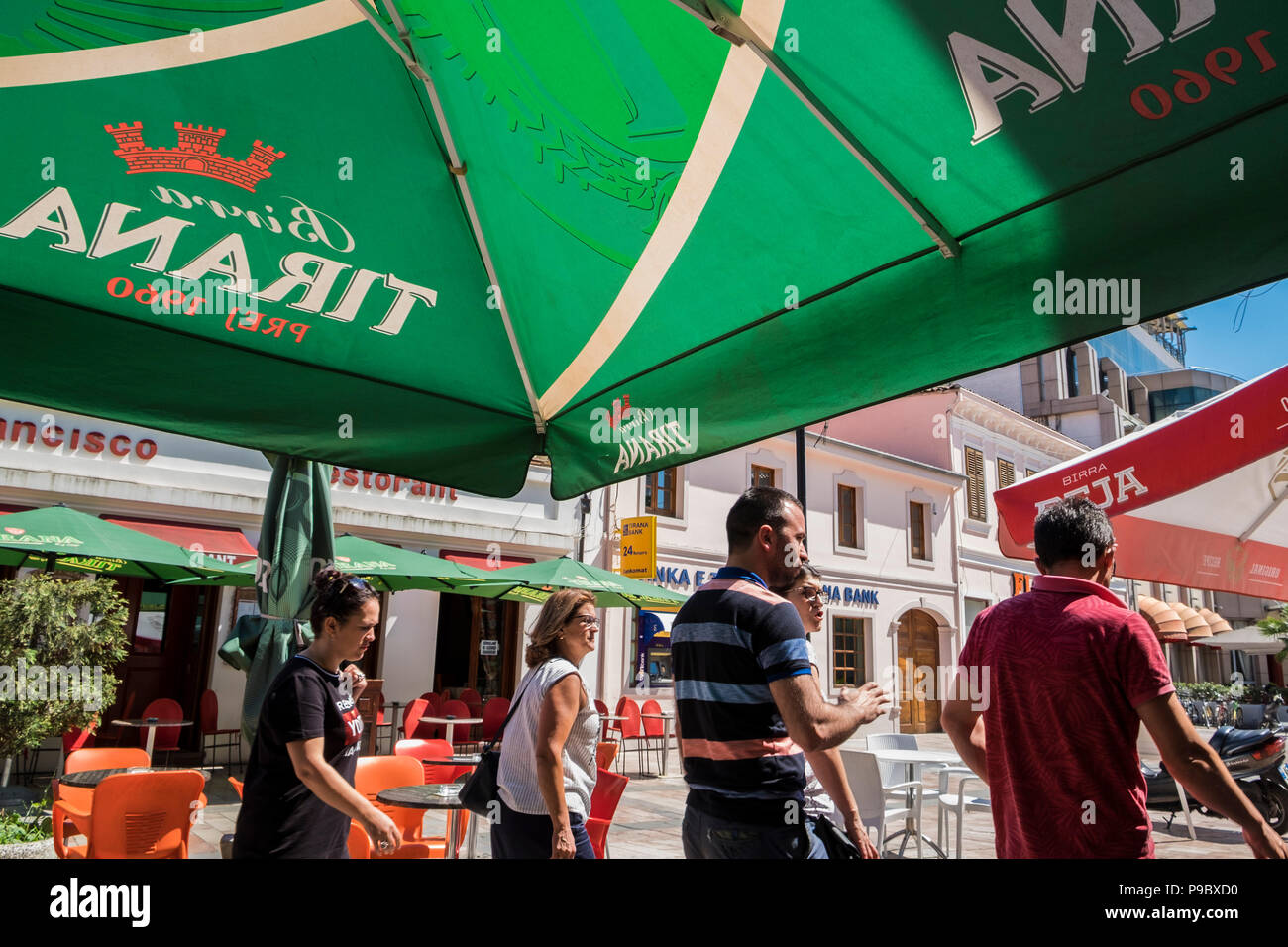 Albania, Shkoder, old town, daily life Stock Photo - Alamy