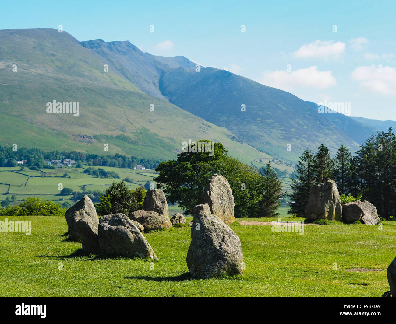Castlerigg Stone Circle Stock Photo - Alamy