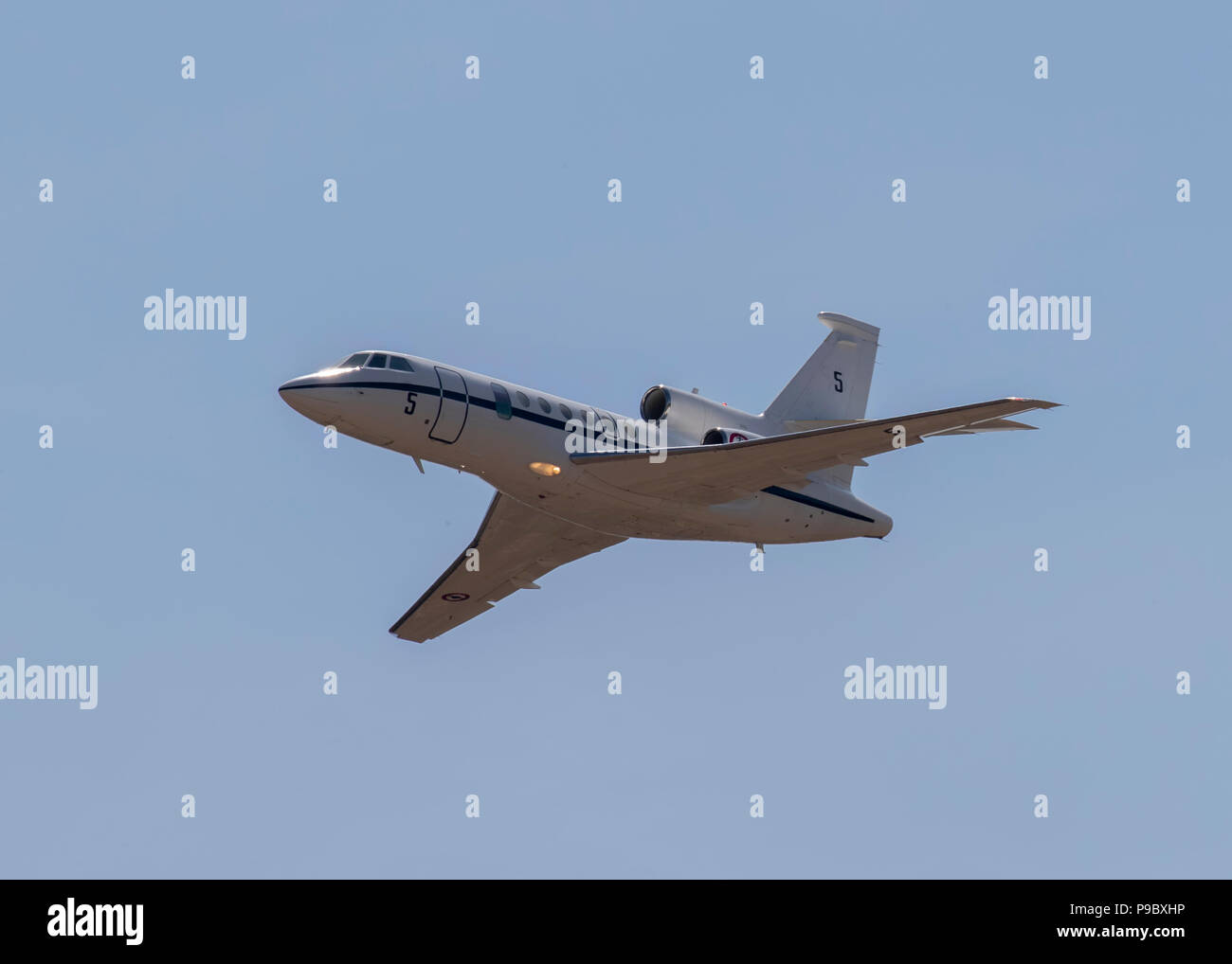 French Naval Dassault Falcon 50M maritime patrol aircraft at the annual ...