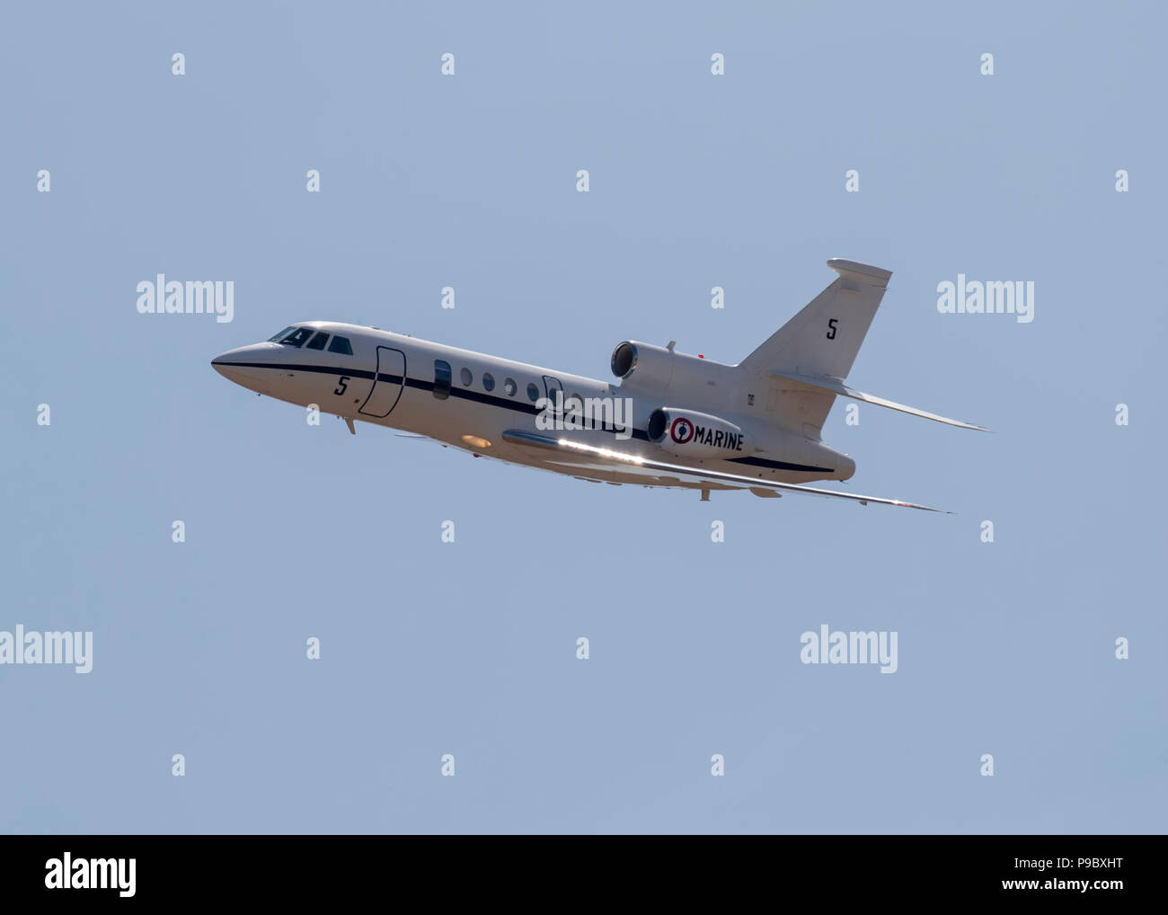 French Naval Dassault Falcon 50M maritime patrol aircraft at the annual ...