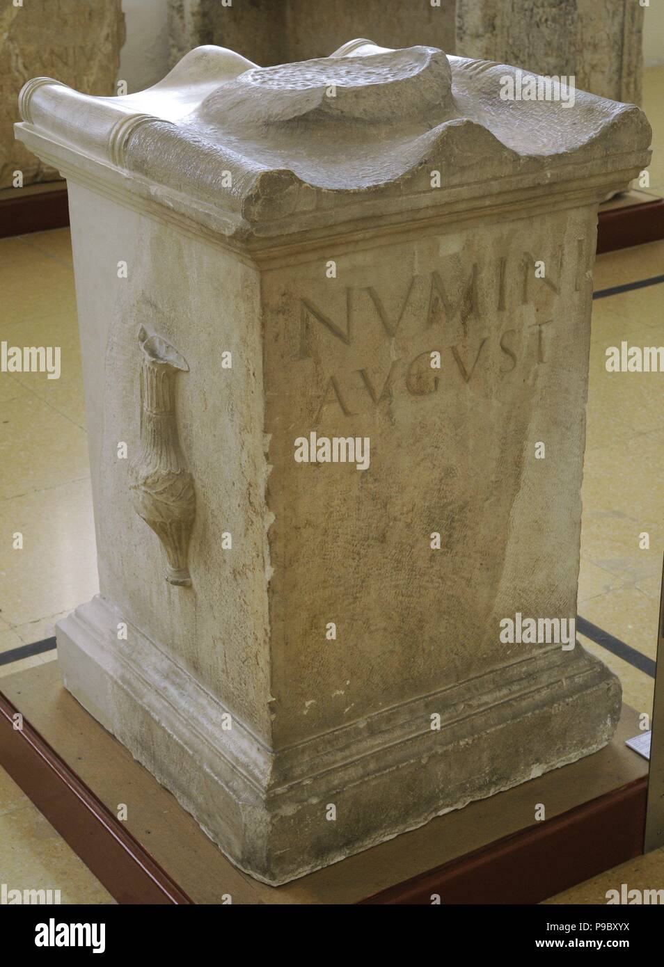 Augusti inscription hi-res stock photography and images - Alamy