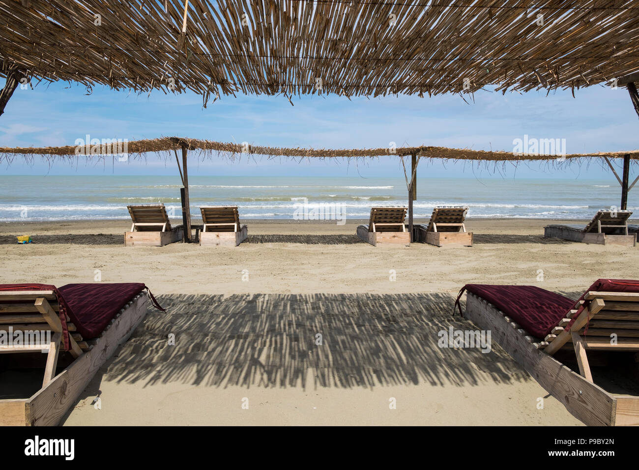 Albania, Divjake, the beach Stock Photo - Alamy