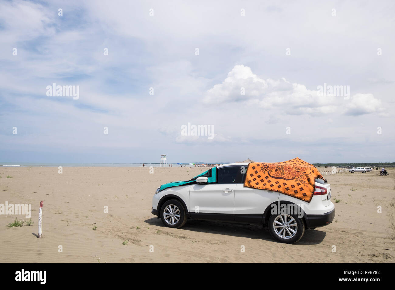 Albania, Divjake, the beach Stock Photo - Alamy