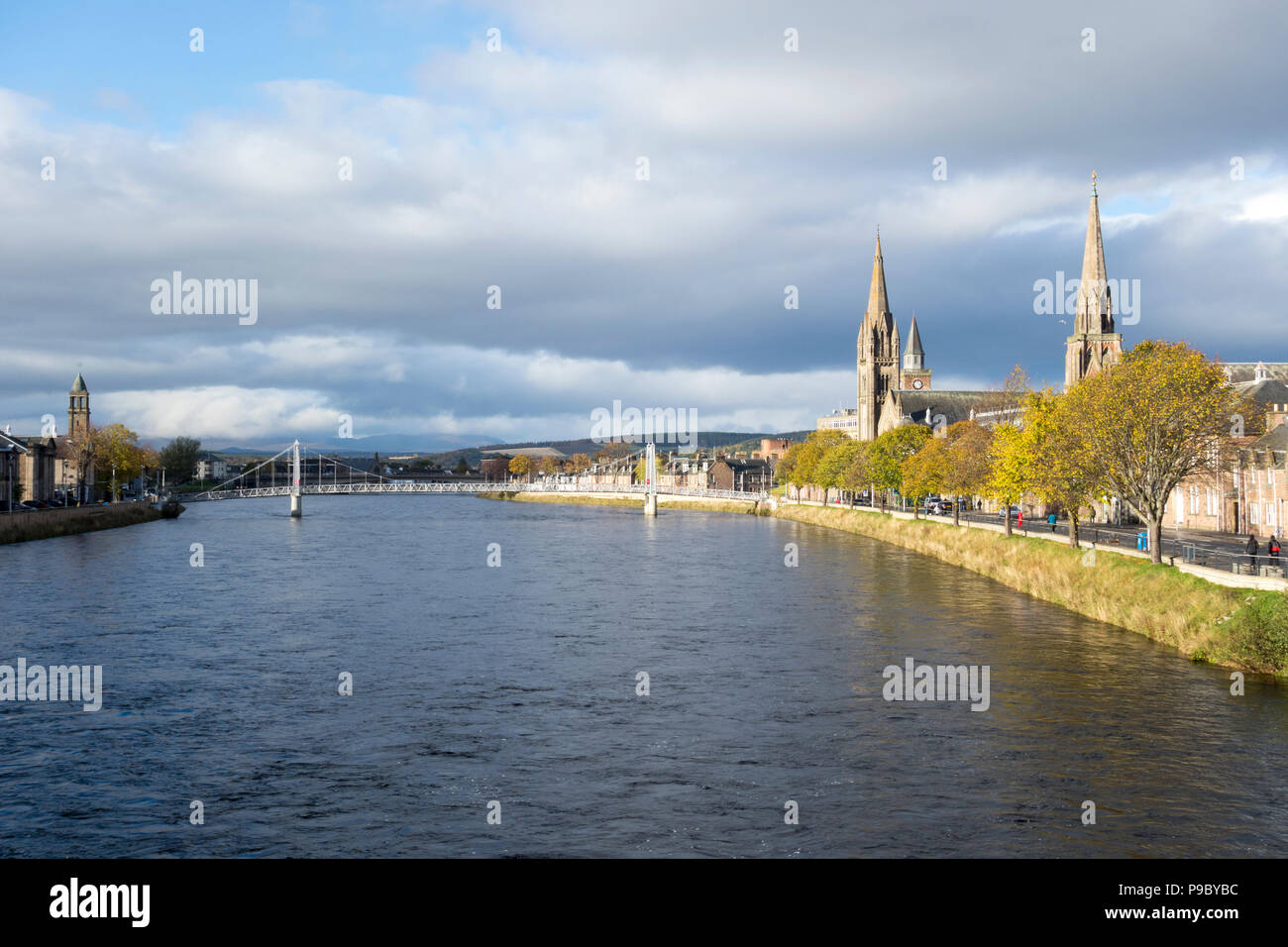 The River Ness, Inverness, Scotland, United Kingdom Stock Photo - Alamy