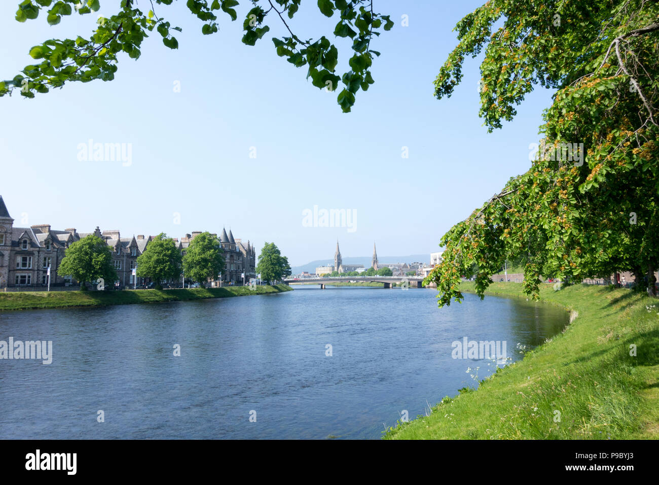 The River Ness, Inverness, Scotland, United Kingdom Stock Photo - Alamy