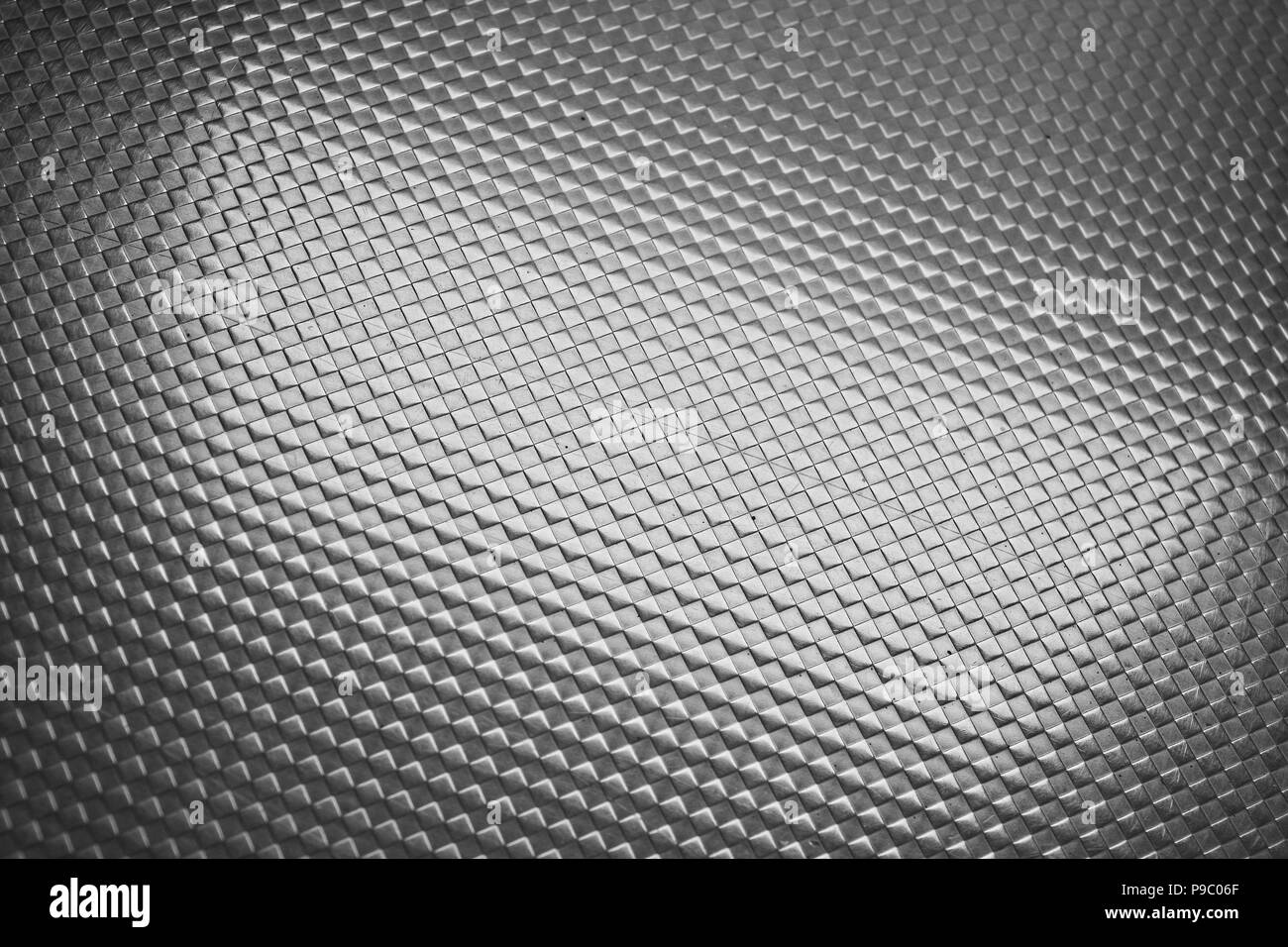 stainless steel texture, small squares Stock Photo - Alamy