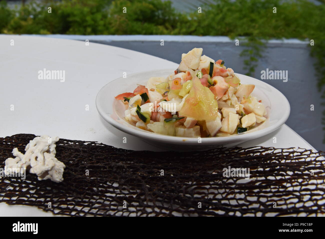 Conch salad bahamas hi-res stock photography and images - Alamy