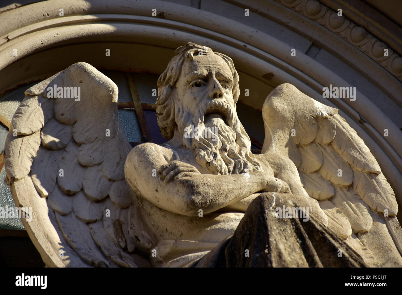 The angel of death and the old man hi-res stock photography and images ...