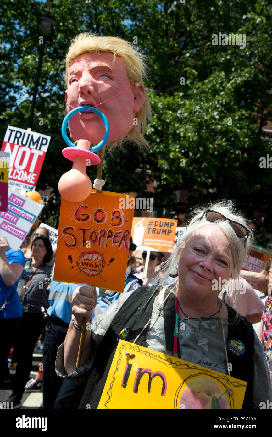 Trump head stick hi-res stock photography and images - Alamy