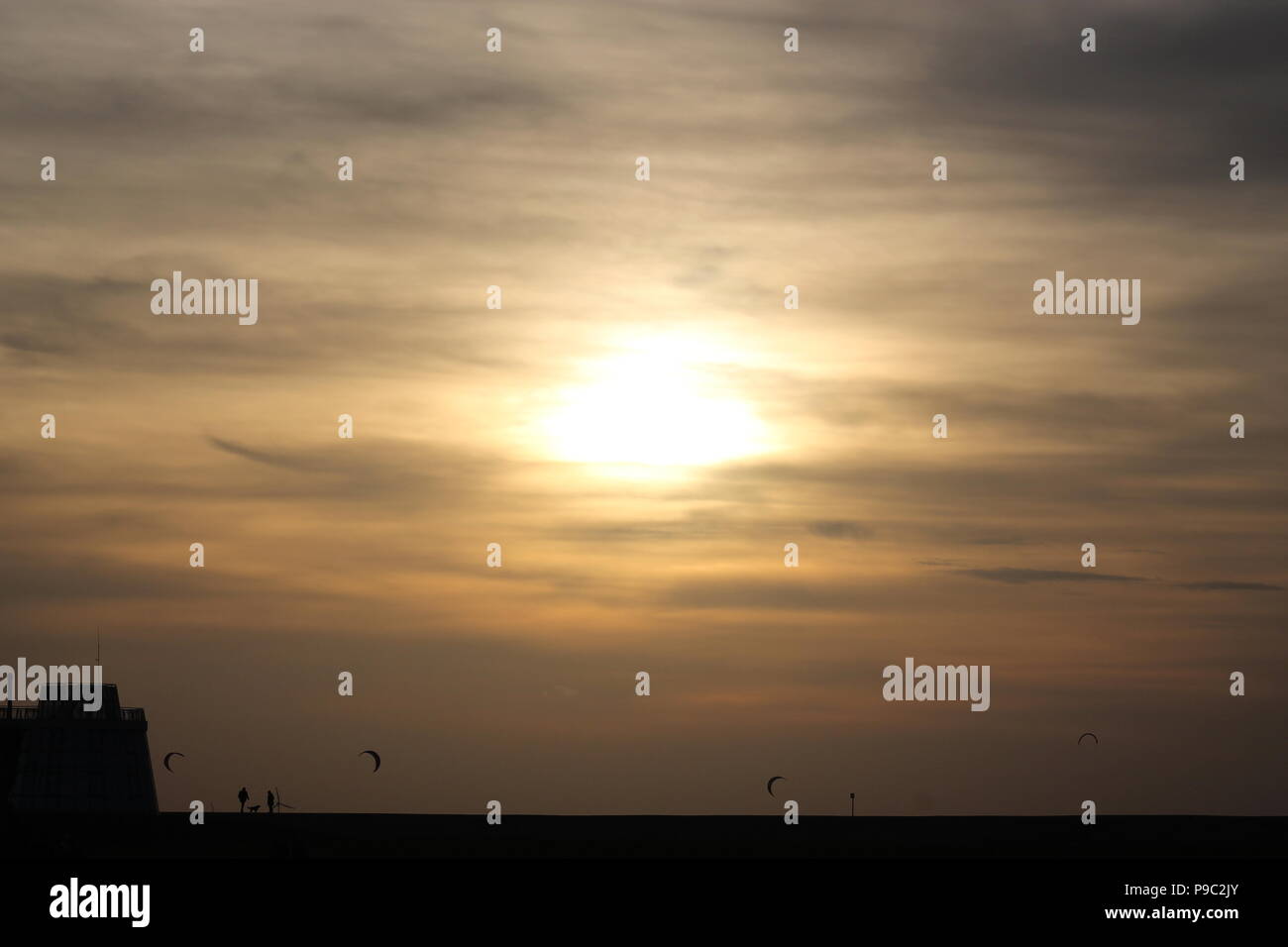 Emotional sunset hi-res stock photography and images - Alamy