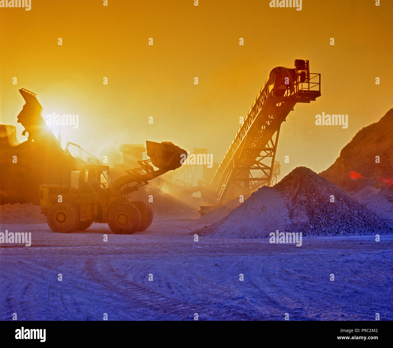 Mining of gypsum hi-res stock photography and images - Alamy
