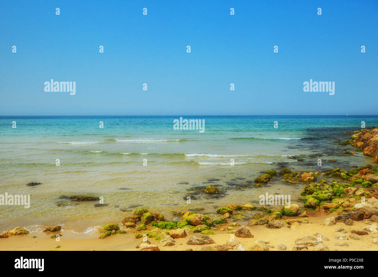 Israel beach shore coastline skyline hi-res stock photography and ...