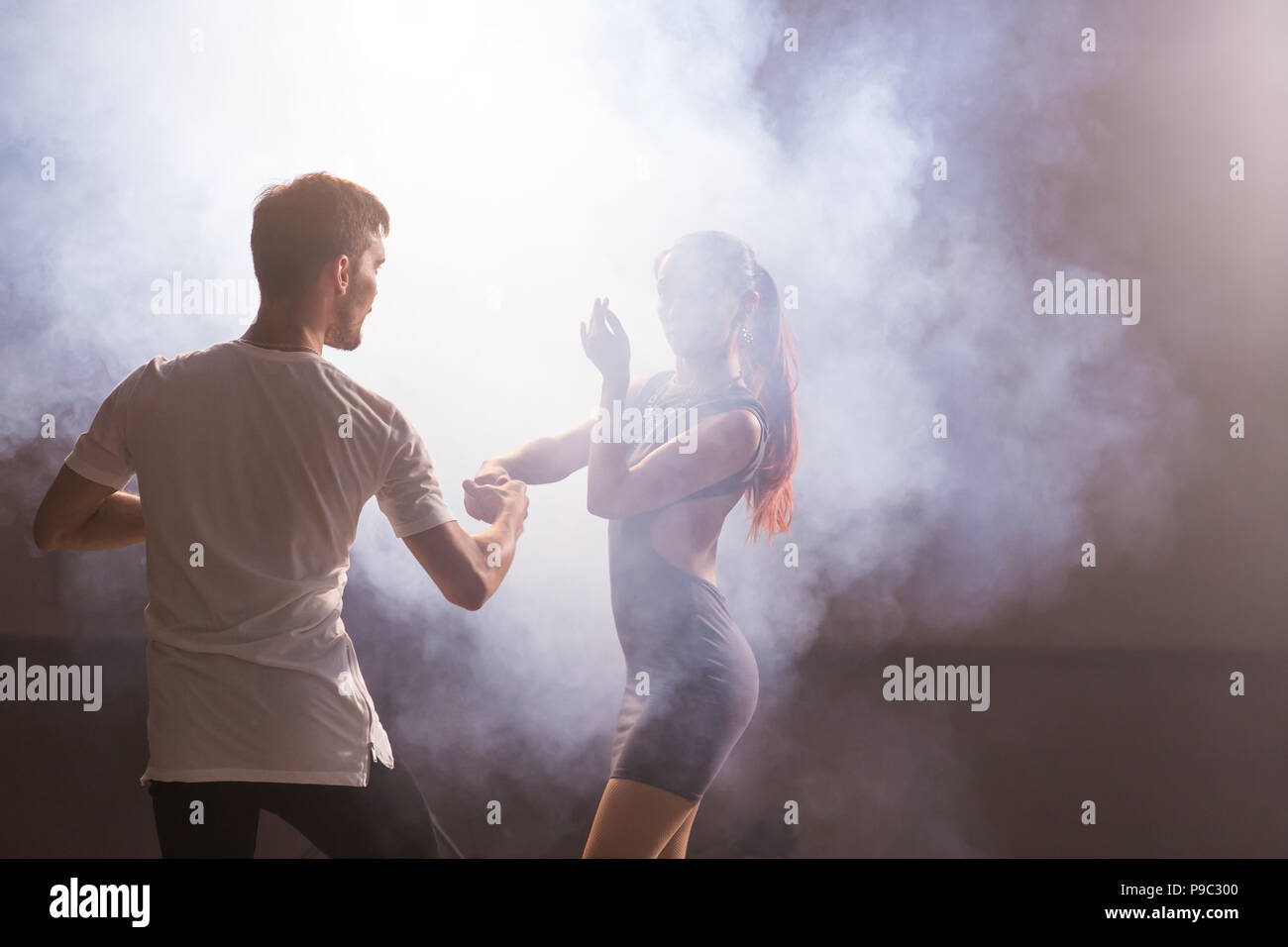 Couple dancing lambada hi-res stock photography and images - Alamy