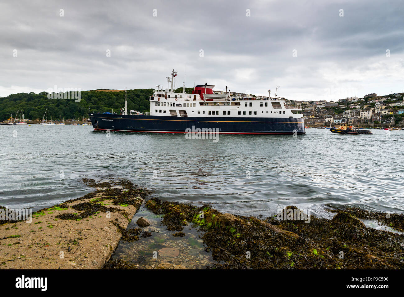 Billed as the smallest Luxury cruise ship afloat The Hebridean pulls ...