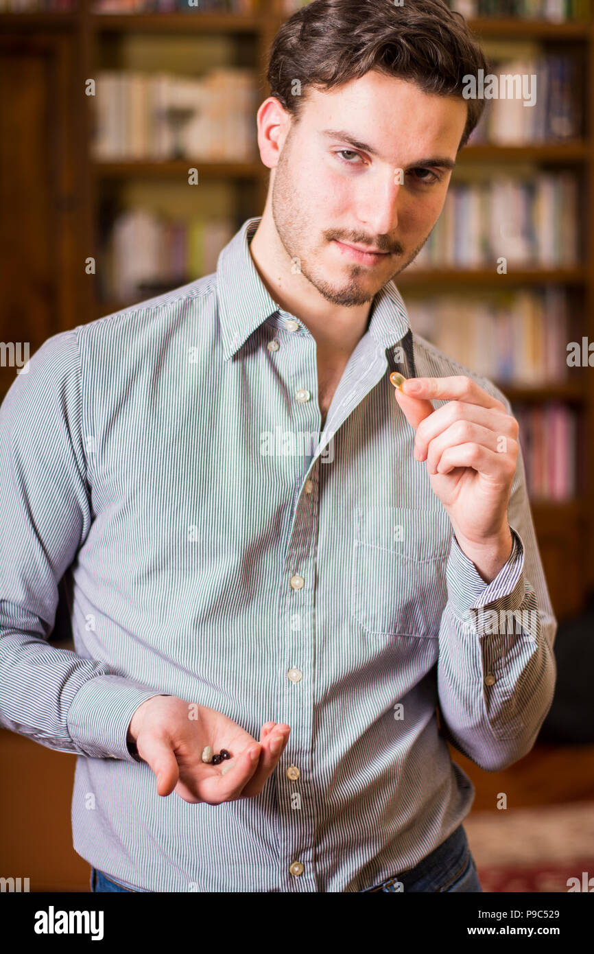 Mouth man tablet hi-res stock photography and images - Alamy