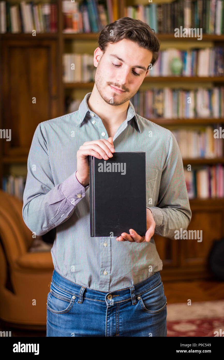 Home male hi-res stock photography and images - Alamy