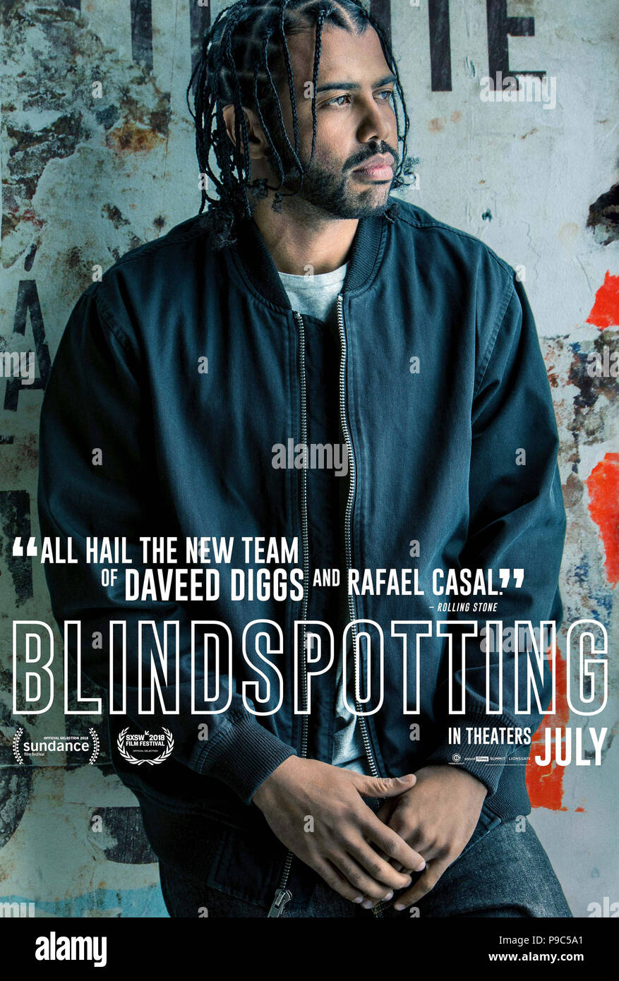BLINDSPOTTING, US character poster, Daveed Diggs, 2018. © Lionsgate ...