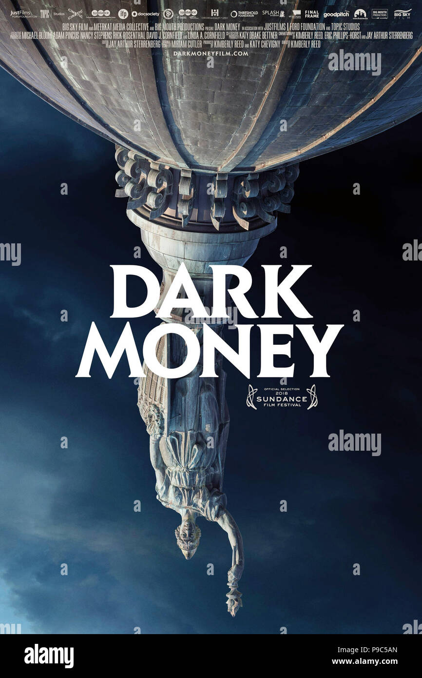 DARK MONEY, poster, 2018. © PBS /Courtesy Everett Collection Stock ...