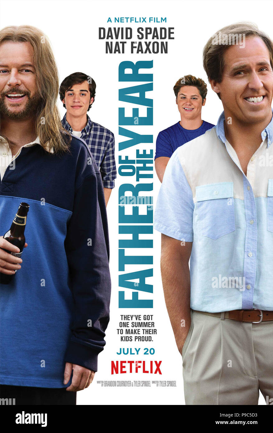 FATHER OF THE YEAR, US poster, from left: David Spade, Joey Bragg, Matt ...
