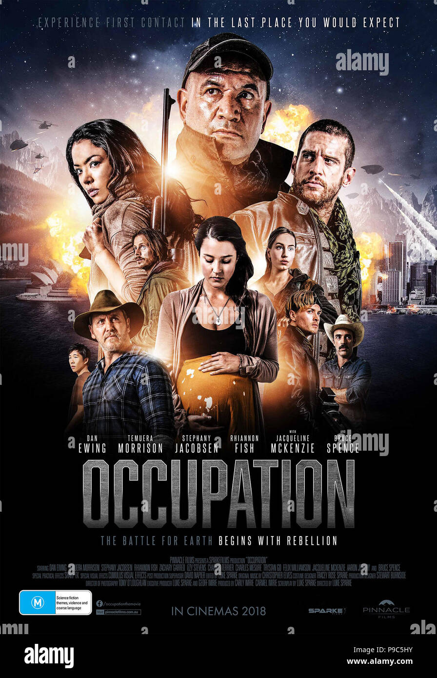 OCCUPATION, Australian poster, clockwise from top: Temuera Morrison ...