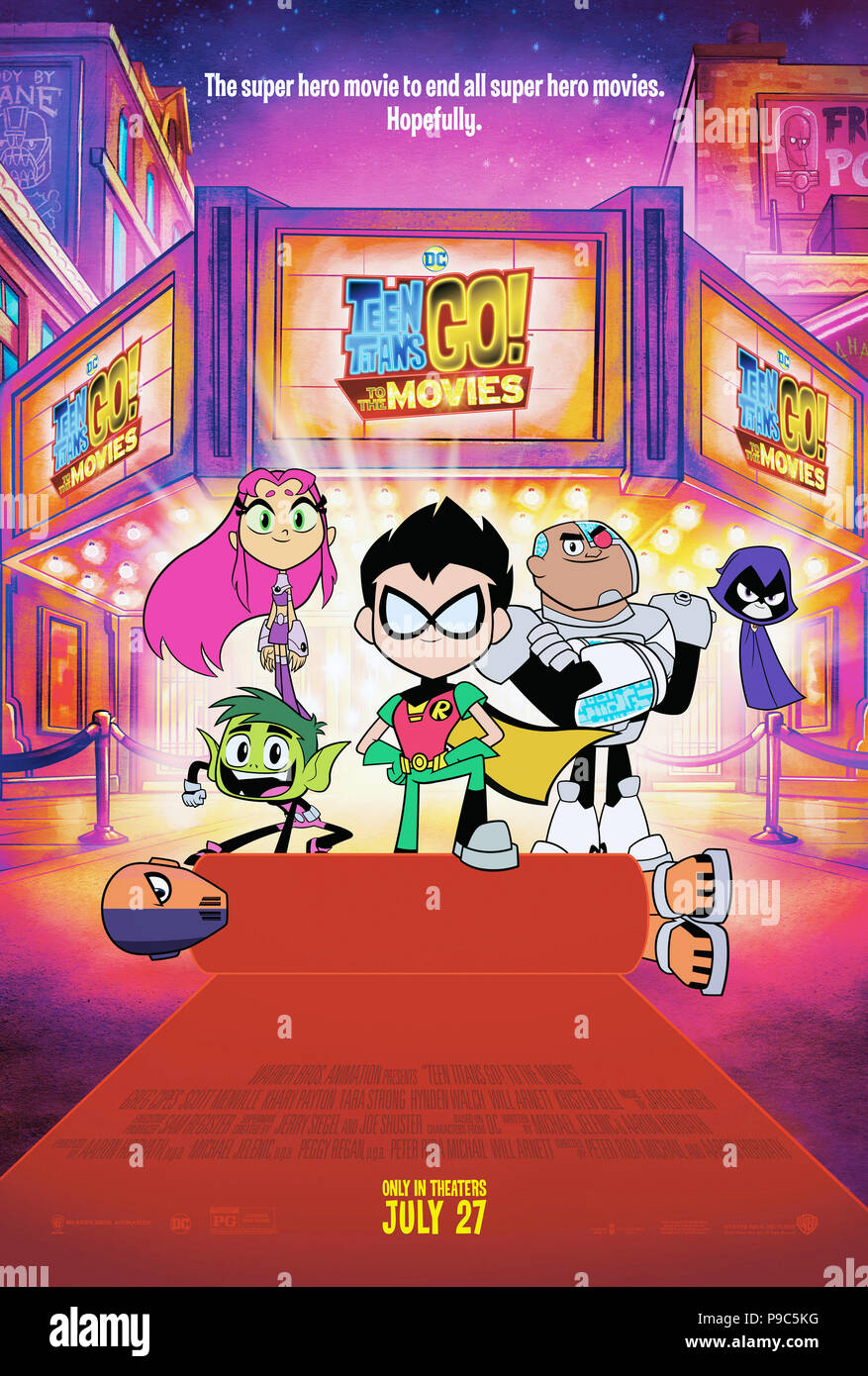 TEEN TITANS GO! TO THE MOVIES, US poster, Slade (front, voice: Will ...