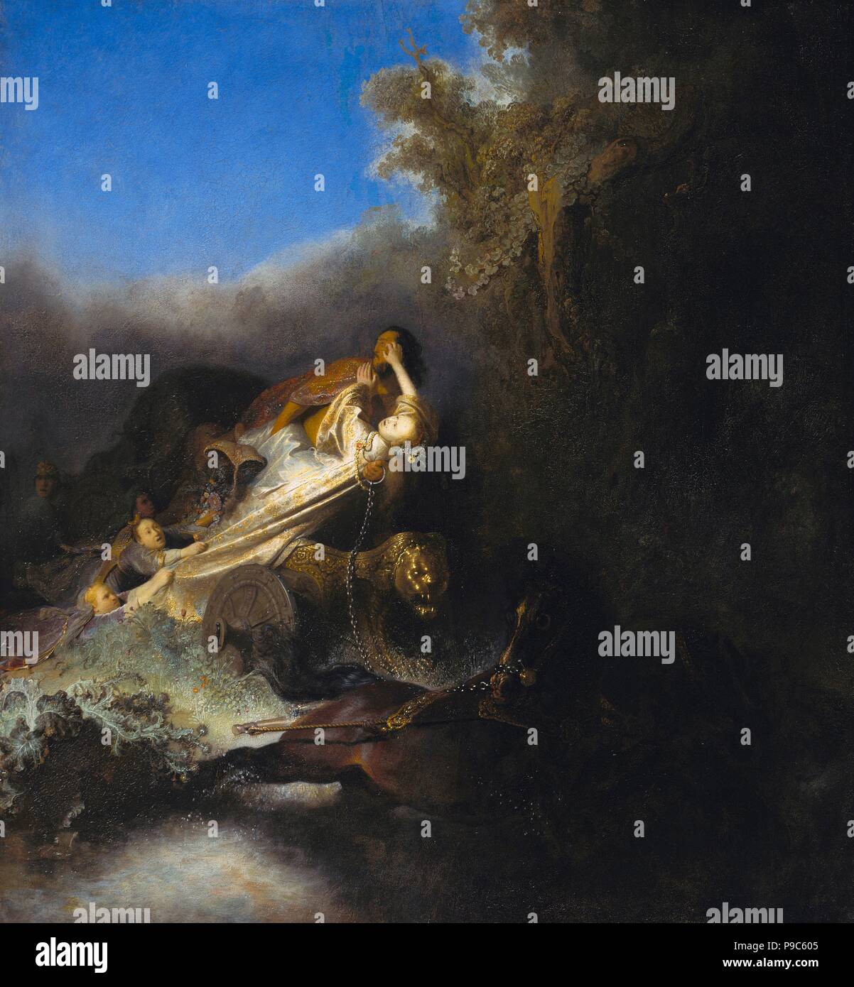 The Abduction of Proserpina. Museum: Staatliche Museen, Berlin Stock ...