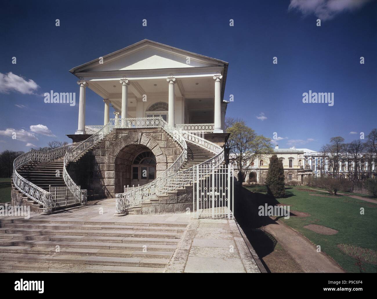 Cameron Gallery at the Catherine Palace in Tsarskoye Selo. Museum ...