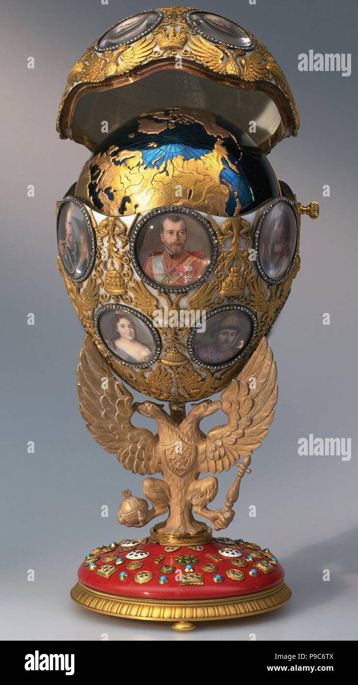 Romanov tercentenary fabergé egg hi-res stock photography and images ...