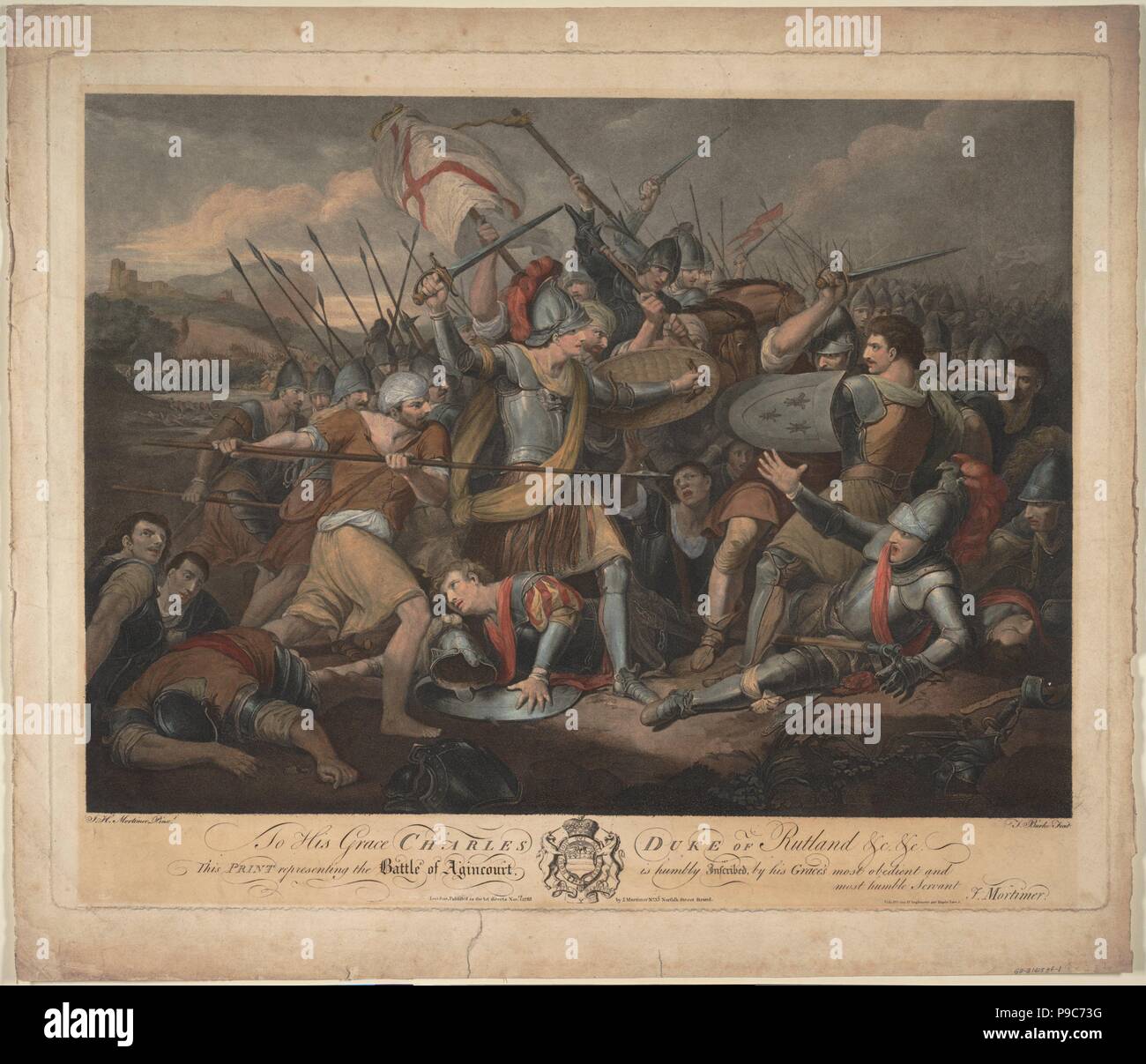 Battle azincourt hi-res stock photography and images - Alamy