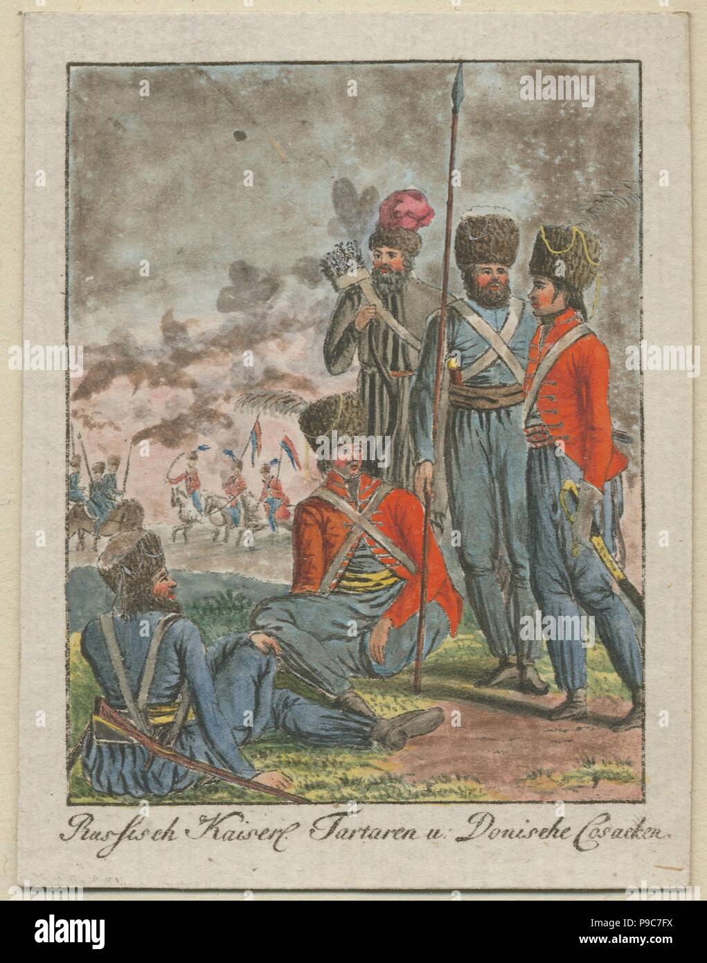 Russian cossacks hi-res stock photography and images - Alamy