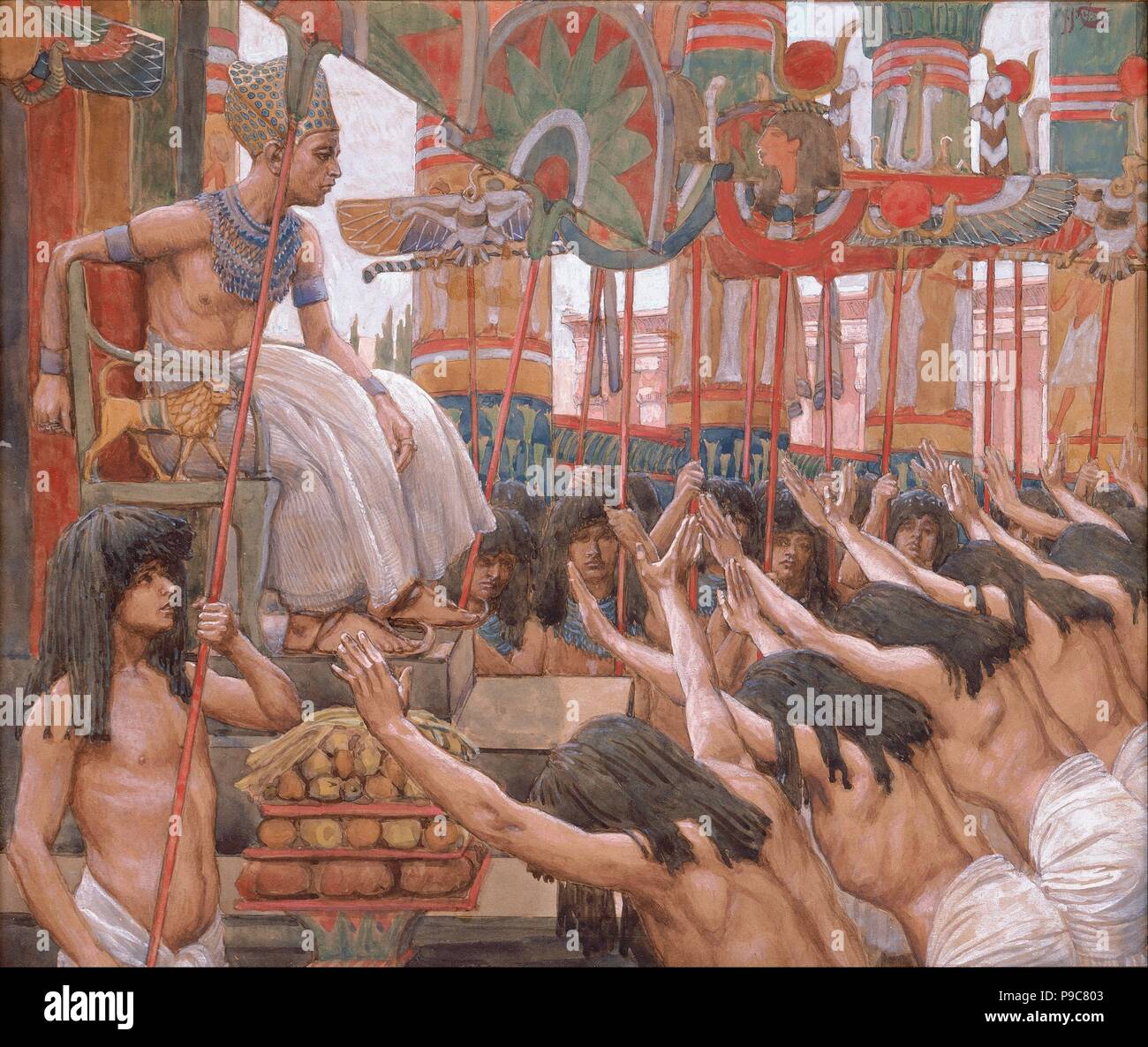 Joseph in Egypt. Museum: Jewish Museum, New York Stock Photo - Alamy