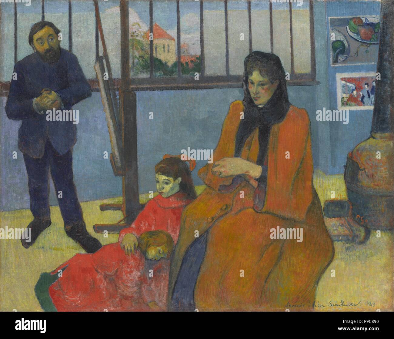 Emile Schuffenecker's Studio. Museum: Musée d'Orsay, Paris Stock Photo ...