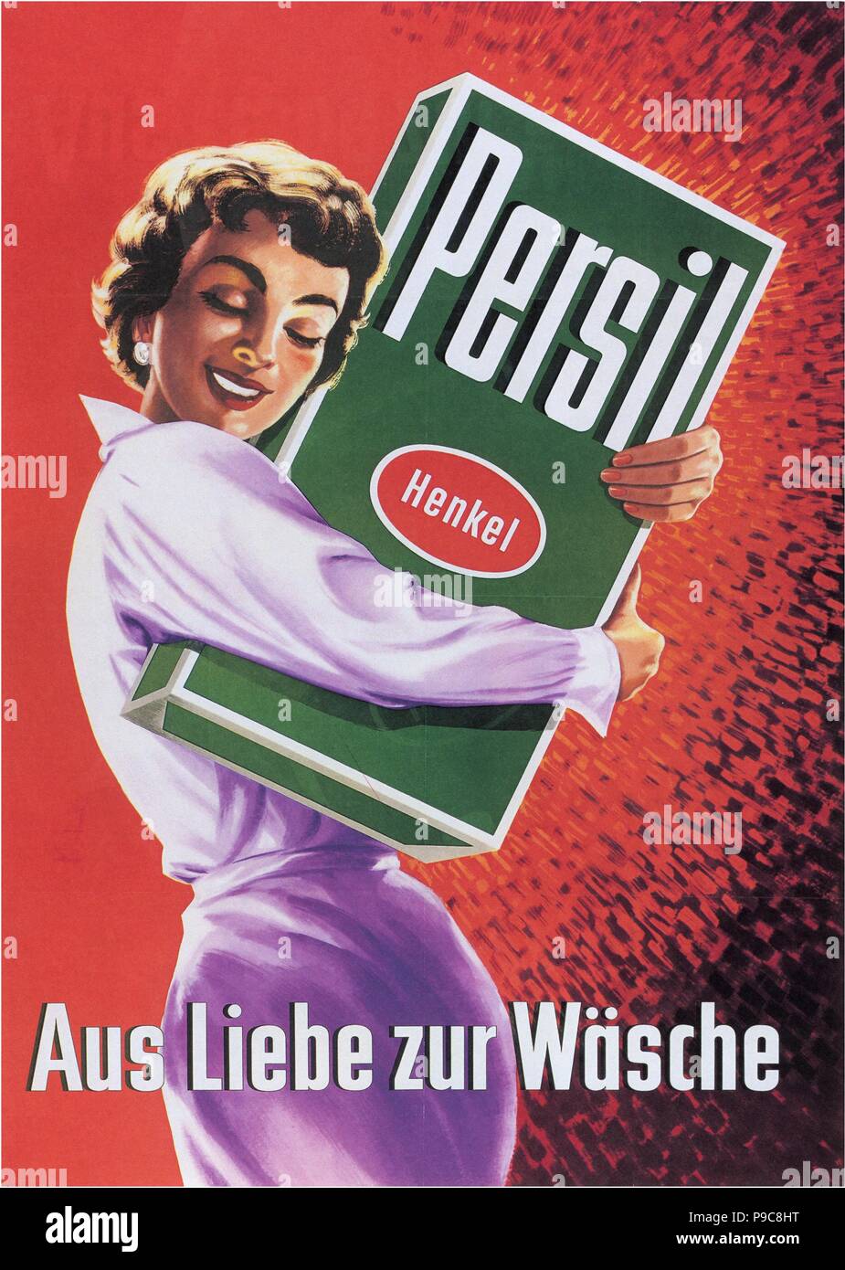 Advertising Poster Persil. Museum: PRIVATE COLLECTION Stock Photo - Alamy